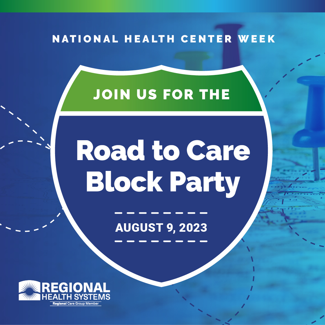 Regional Health Systems hosts the Road to Care Block Party for National ...
